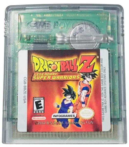 Dragon Ball Z Legendary Super Warriors Retro Video Gameshop – Dial Up Games