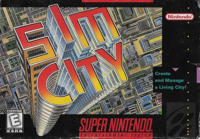 SimCity Used SNES Games For Sale Retro Video Game Store – Dial Up Games