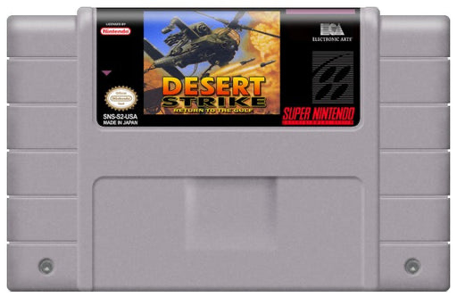 Desert Strike: Return to the Gulf Used SNES Games For Sale – Dial Up Games