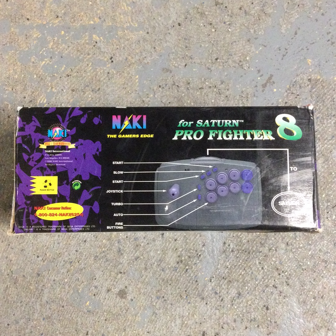 Naki Wireless 8 Pro Fighter Controller Used For Sale Retro