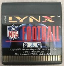 NFL Football Used Atari Lynx Games For Sale Retro Game Store – Dial Up ...