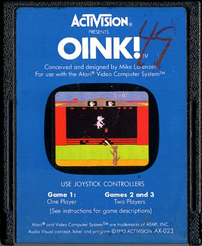 Oink! Used Atari 2600 Games For Sale Retro Video Game Store – Dial Up Games