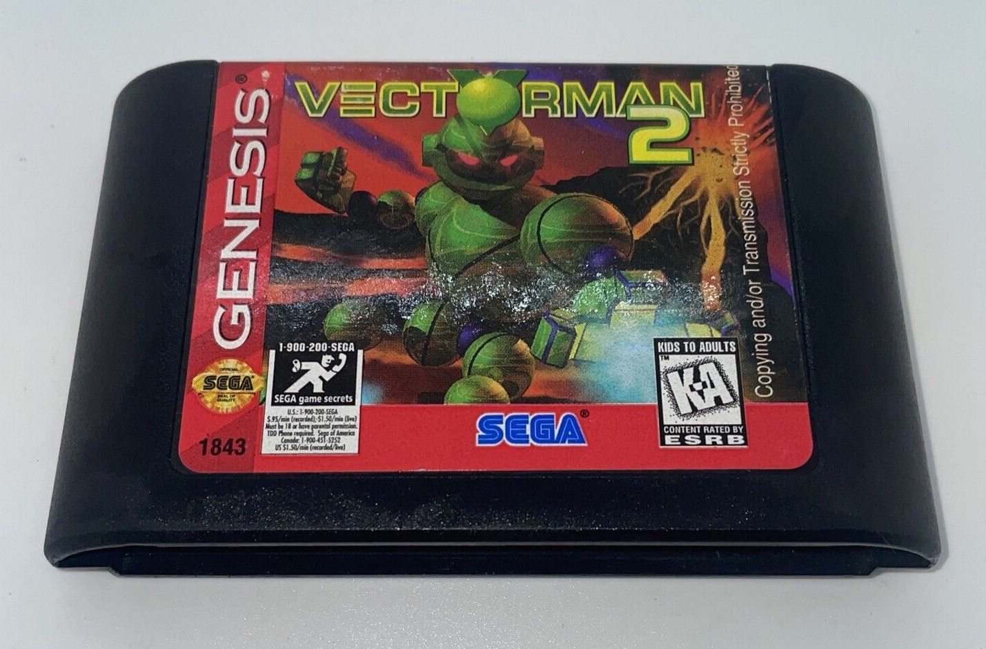 Vectorman 2 Used Genesis Games For Sale Retro Video Gameshop Dial Up
