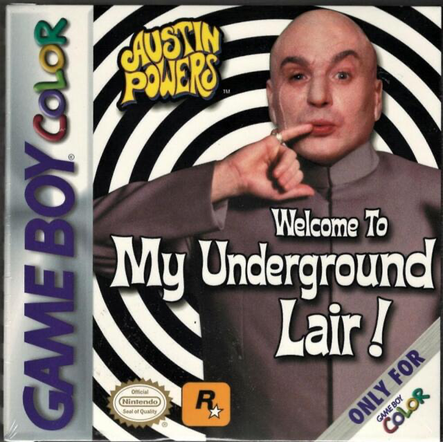 Austin Powers Welcome to my Underground Lair Retro Gameshop – Dial Up Games