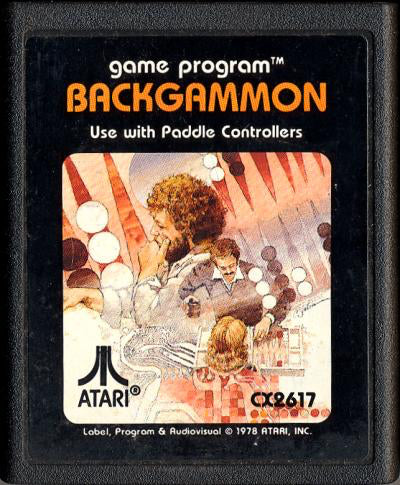 Backgammon (Picture Label) Used Atari 2600 Games For Sale – Dial Up Games