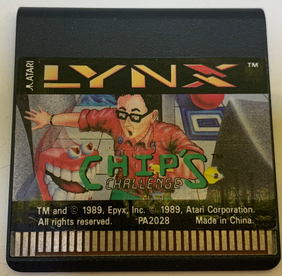 Chip's Challenge Used Atari Lynx Games For Sale Retro Store – Dial Up Games