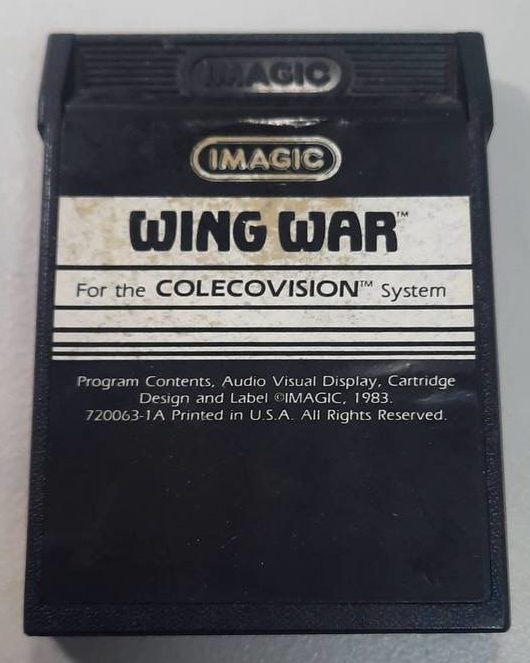 Wing War Used Colecovision Games For Sale Retro Game Store – Dial Up Games