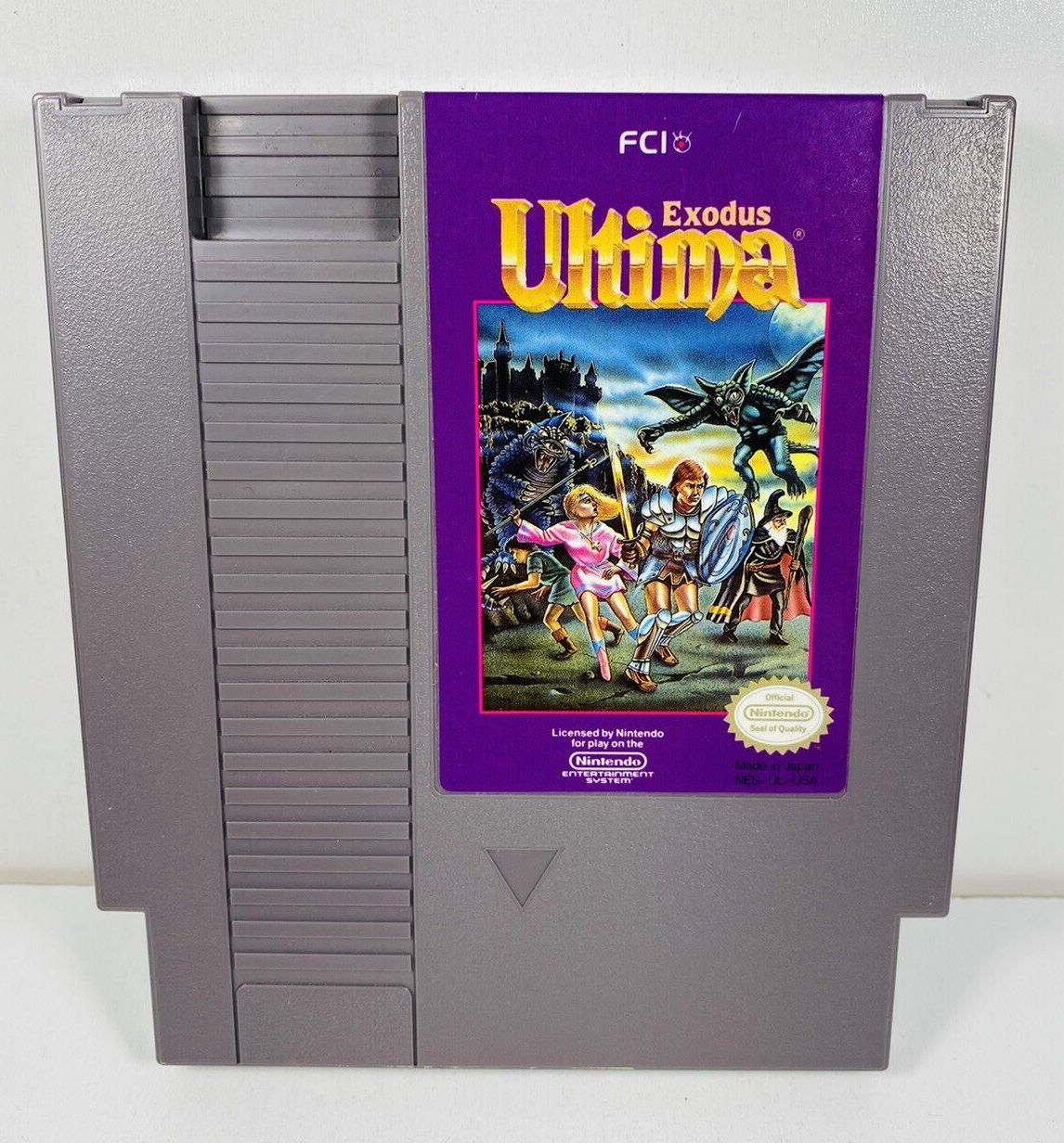Ultima Exodus Used NES Games For Sale Retro Video Game Store – Dial Up ...