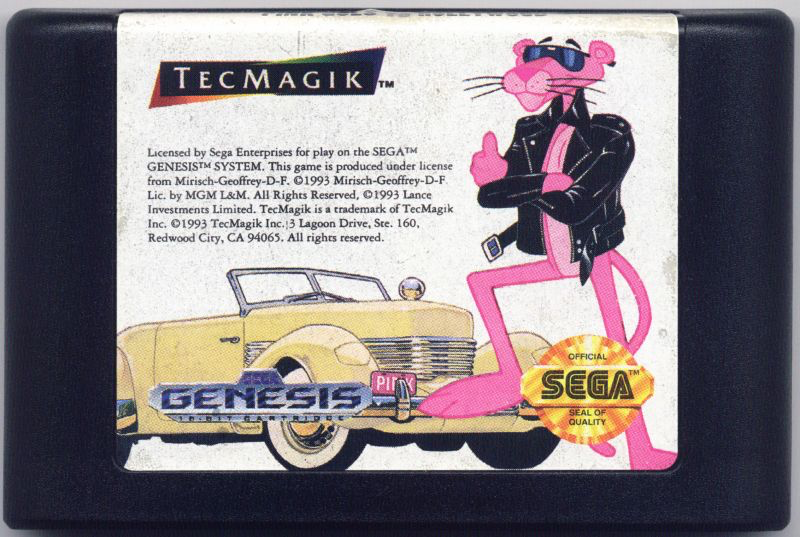 Pink Goes to Hollywood Used Genesis Games For Sale – Dial Up Games