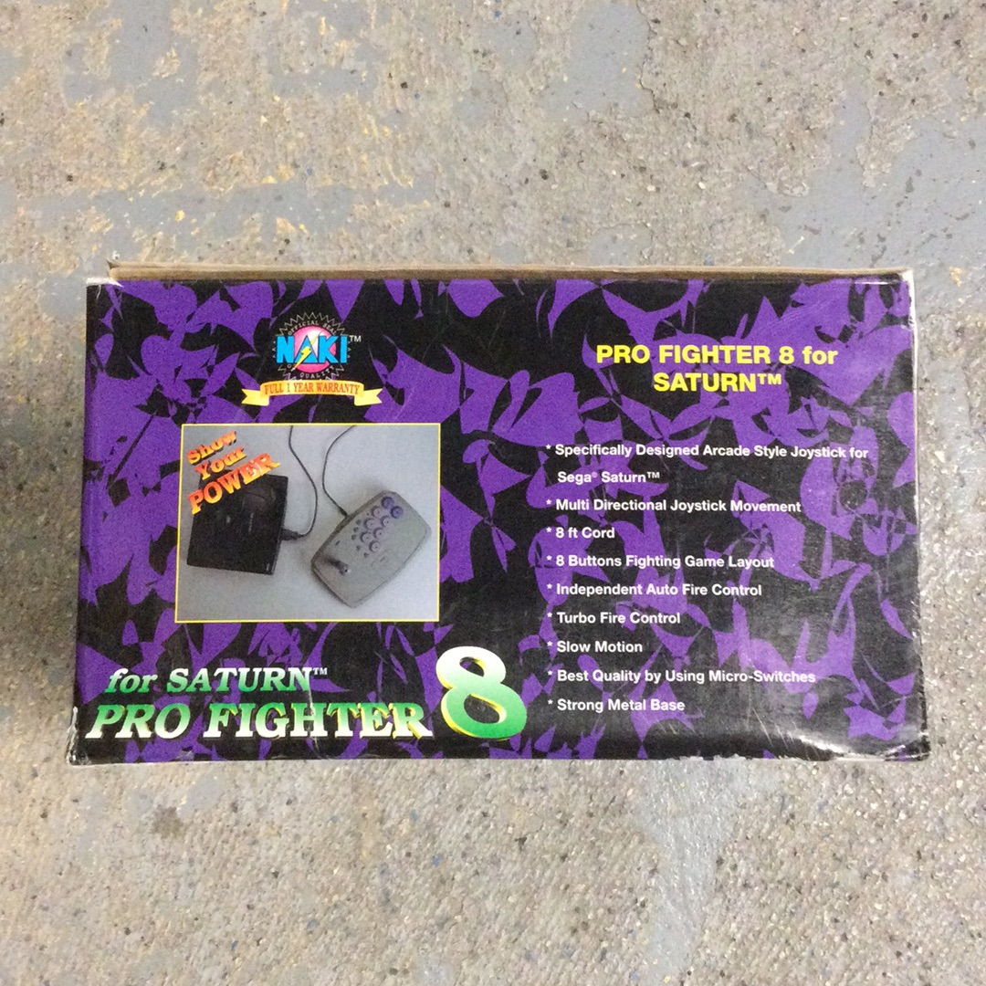 Naki Wireless 8 Pro Fighter Controller Used For Sale Retro – Dial Up Games