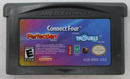 Connect Four Trouble Perfection Used GBA Games For Sale