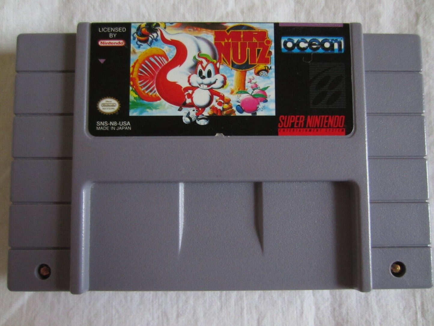 Mr. Nutz Used SNES Games For Sale Retro Video Game Store – Dial Up Games