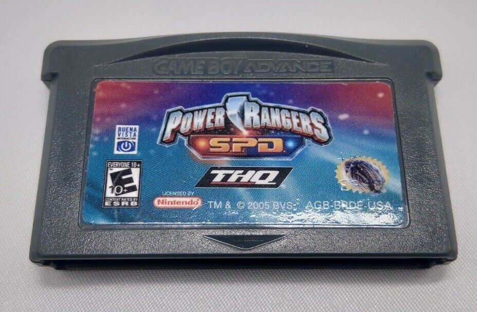 Power Rangers SPD Space Patrol Delta Used GBA Games For Sale – Dial Up ...