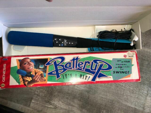 Batter Up Baseball Bat Controller Used For Sale Retro Game – Dial Up Games