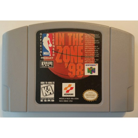 NBA In the Zone '98 Used N64 Games For Sale Retro Game Store – Dial Up ...