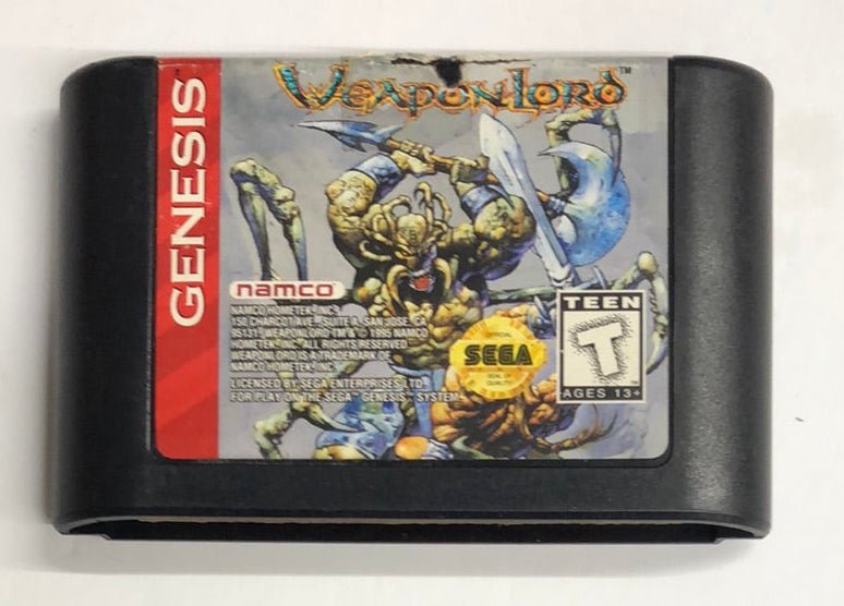 WeaponLord Used Genesis Games For Sale Retro Video Gameshop – Dial Up Games