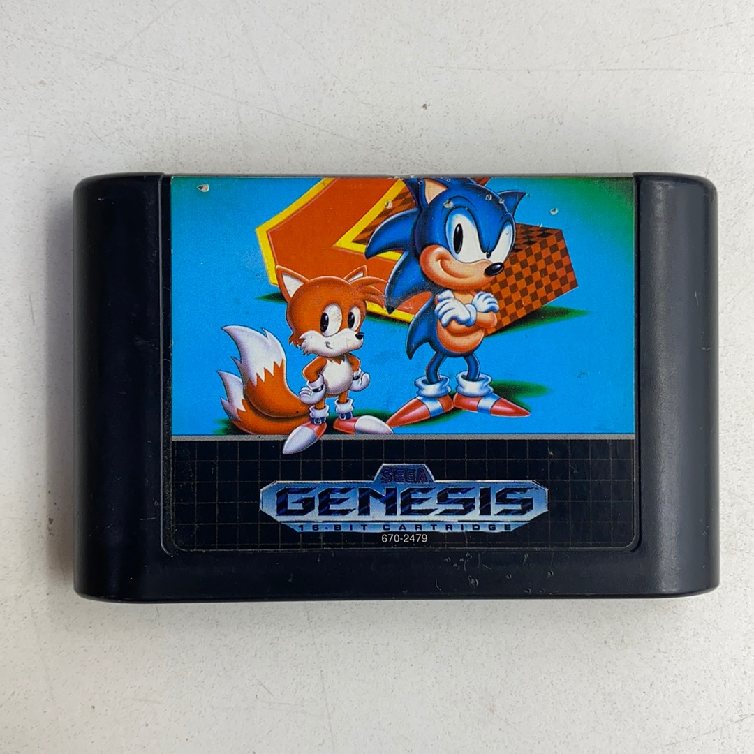 Sonic the Hedgehog 2 Used Genesis Games For Sale Retro Store – Dial Up ...