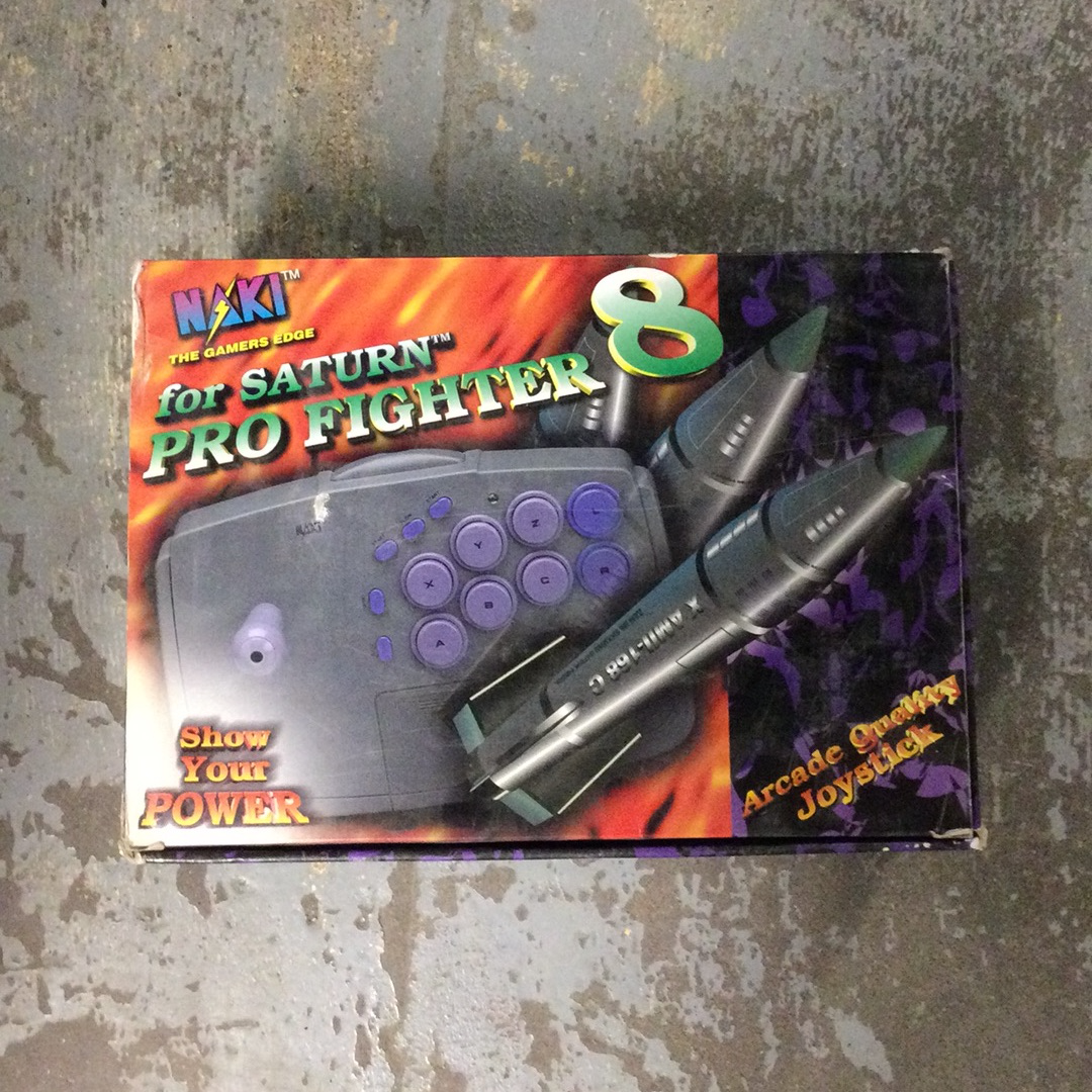 Naki Wireless 8 Pro Fighter Controller Used For Sale Retro – Dial Up Games