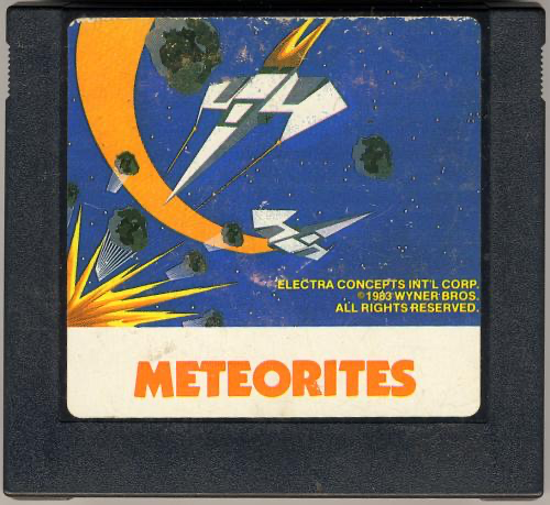Meteorites Used Atari 5200 Games For Sale Retro Game Store – Dial Up Games