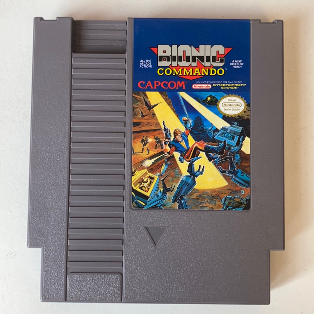 Bionic Commando Used NES Games For Sale Retro Video Gameshop – Dial Up ...