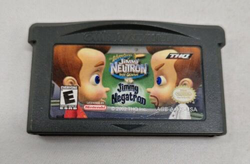 Jimmy Neutron vs Jimmy Negatron Used GBA Games For Sale – Dial Up Games