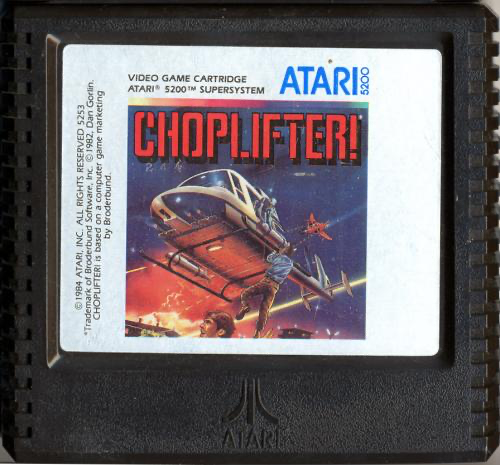 Choplifter! Used Atari 5200 Games For Sale Retro Game Store – Dial Up Games