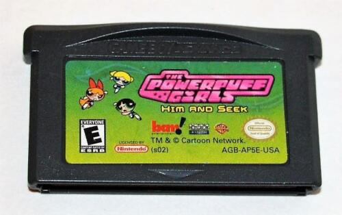 Powerpuff Girls Him and Seek Used GBA Games For Sale – Dial Up Games