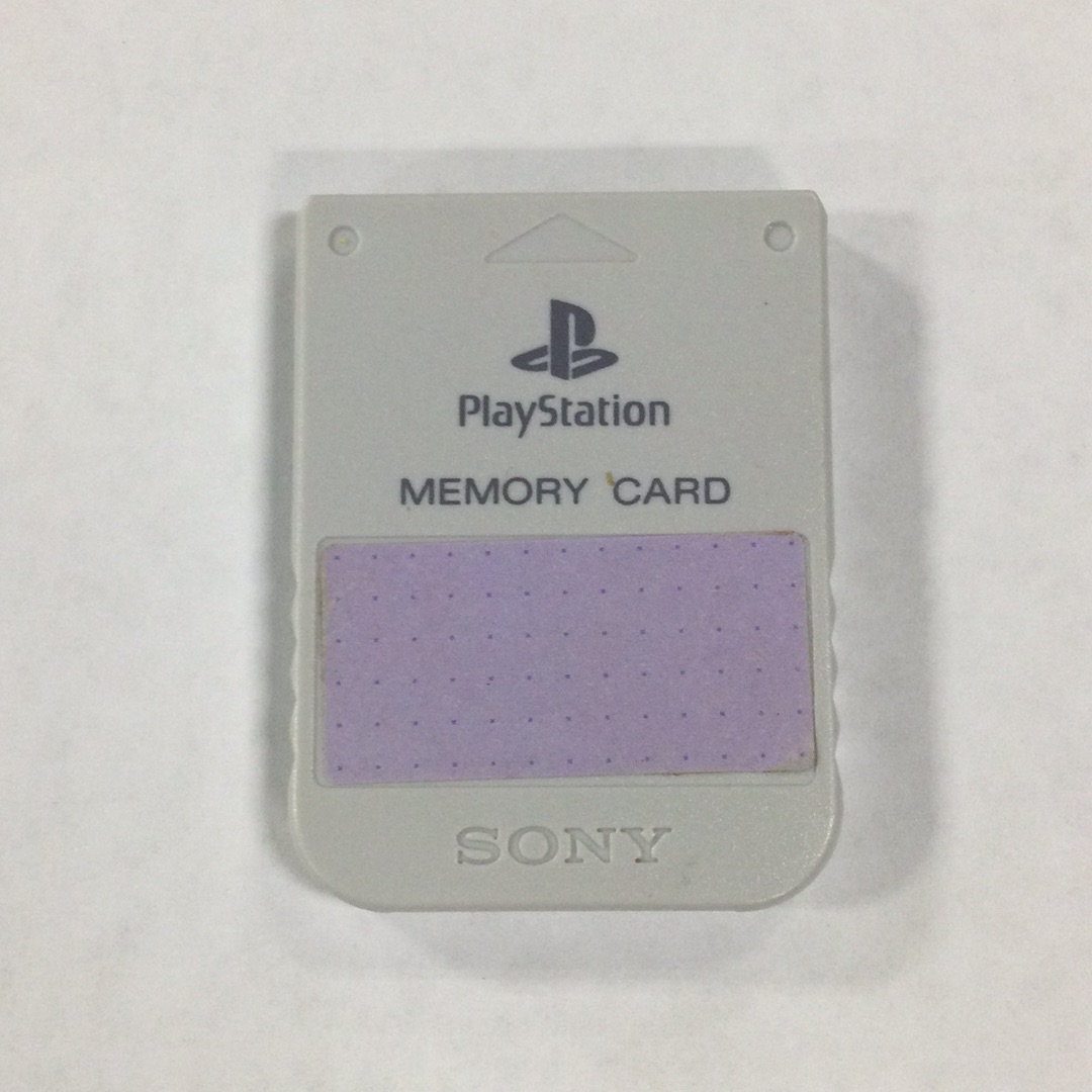 Memory Card PS1 Official Gray Used For Sale Retro Game Store – Dial Up ...