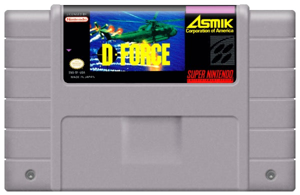 D-Force Used SNES Games For Sale Retro Video Game Store – Dial Up Games