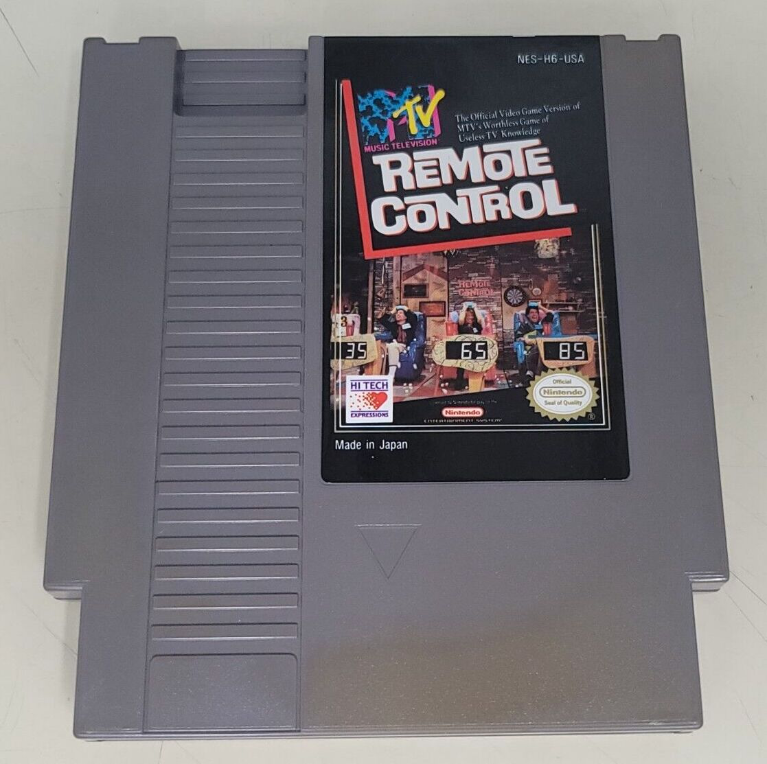 Remote Control MTV Used NES Games For Sale Retro Game Store – Dial Up Games