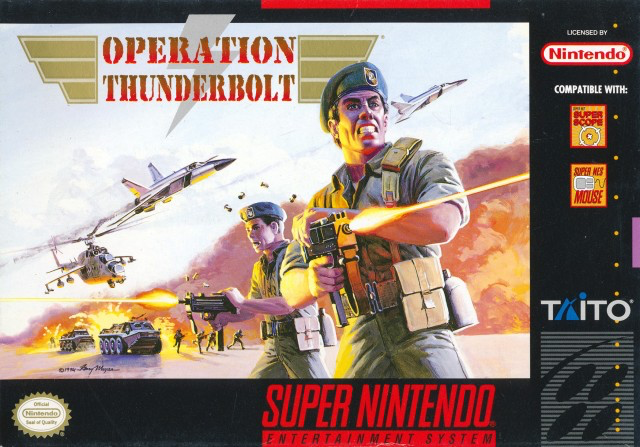 Operation Thunderbolt Used SNES Games For Sale Retro Store – Dial Up Games
