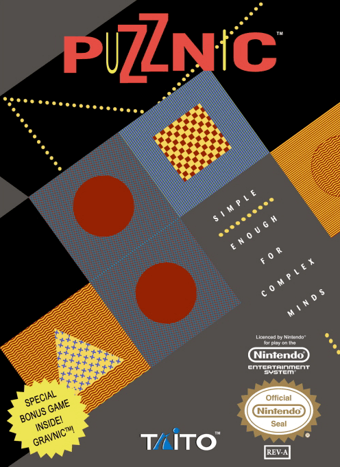 Puzznic Used NES Games For Sale Retro Video Game Store – Dial Up Games