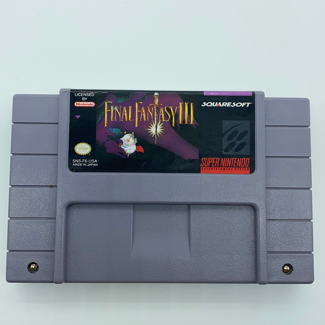 Final Fantasy 3 Used SNES Games For Sale Retro Game Store – Dial Up Games