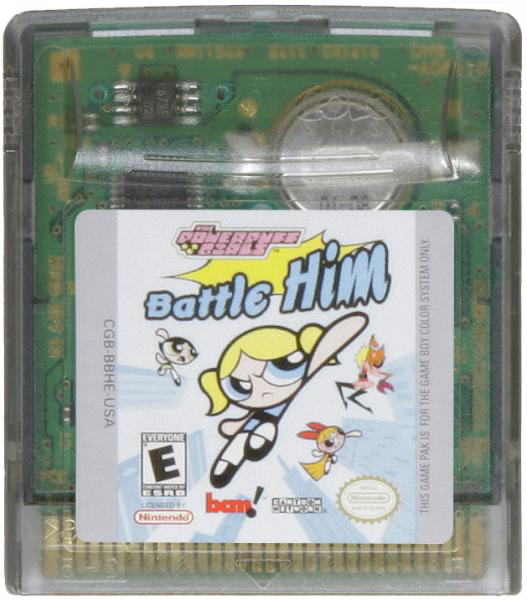 Powerpuff Girls Battle Him Used GBC Games For Sale – Dial Up Games