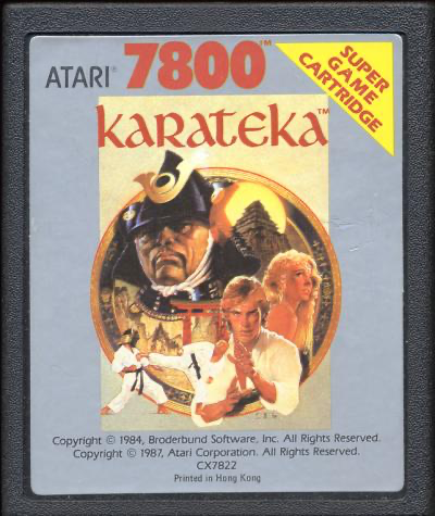 Karateka Used Atari 7800 Games For Sale Retro Video Gameshop – Dial Up ...