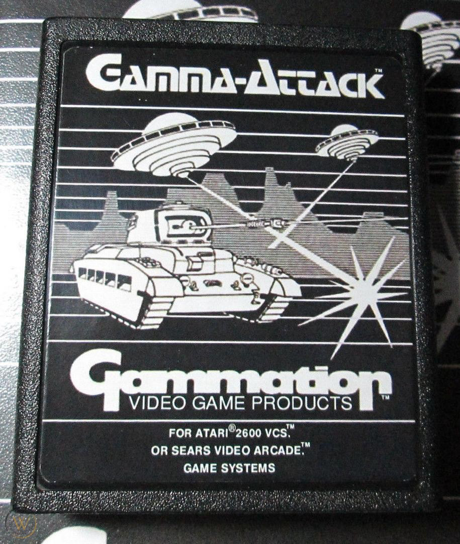 Gamma-Attack Used Atari 2600 Games For Sale Retro Game Store – Dial Up ...