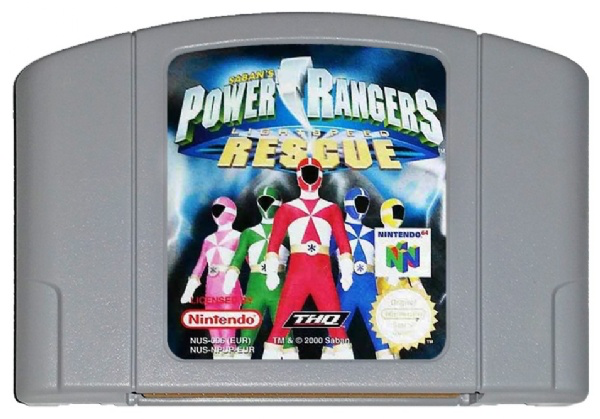 Power Rangers Lightspeed Rescue Used N64 Games For Sale – Dial Up Games