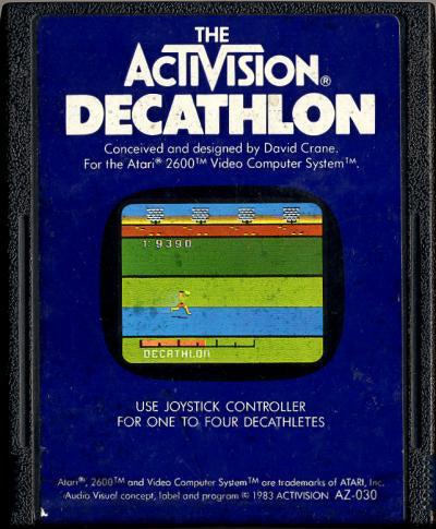 Activision Decathlon, The Used Atari 2600 Games For Sale – Dial Up Games