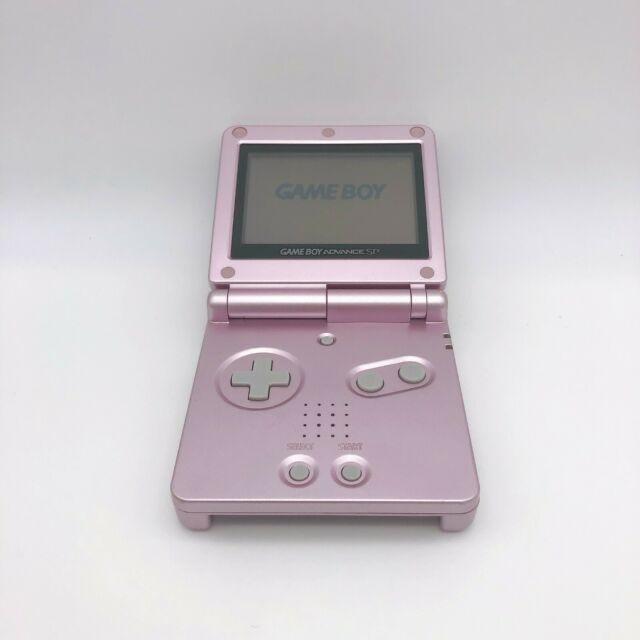 Console System Gameboy Advance SP | Pearl Pink AGS-101 Used – Dial Up Games