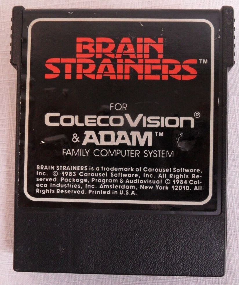 Brain Strainers Used Colecovision Games For Sale Retro Store – Dial Up ...