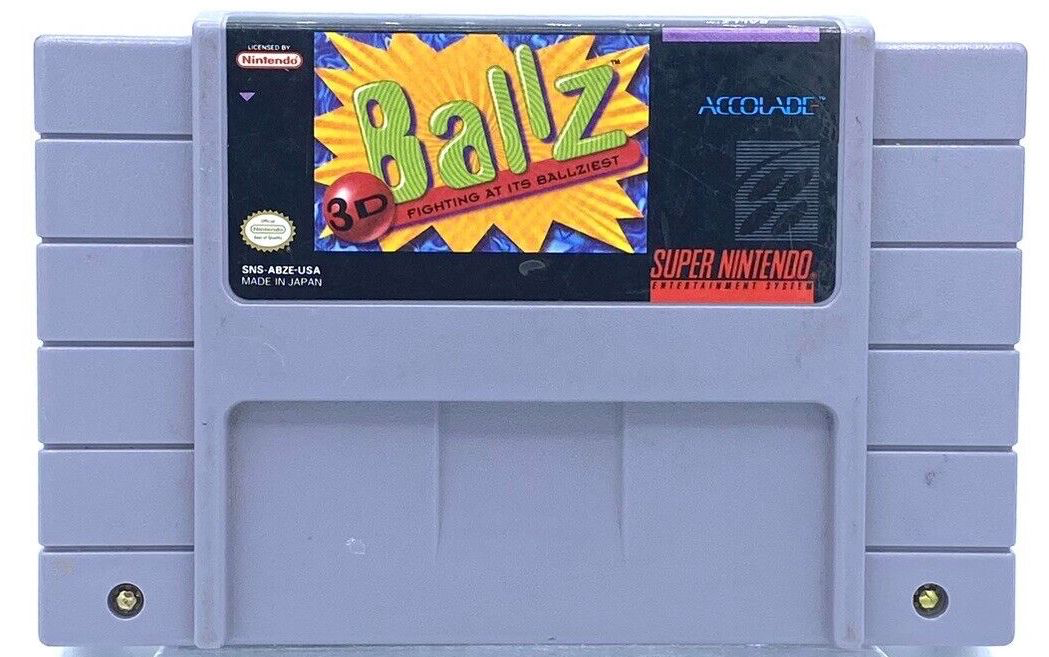 Ballz 3D: Fighting at its Ballziest Used SNES Games For Sale – Dial Up ...