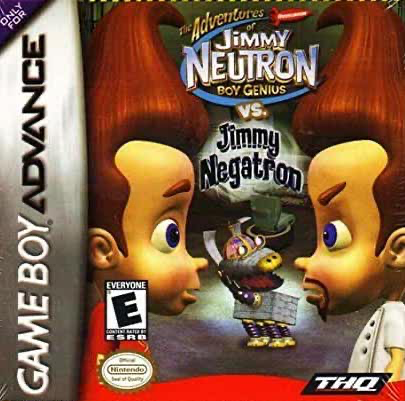 Jimmy Neutron vs Jimmy Negatron Used GBA Games For Sale – Dial Up Games
