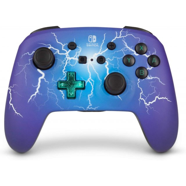 Power A Enhanced Wireless Controller Spider Lightning Used – Dial Up Games